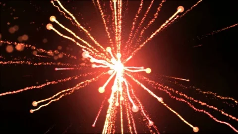 Bright Shooting Particle Light Effect An... | Stock Video | Pond5