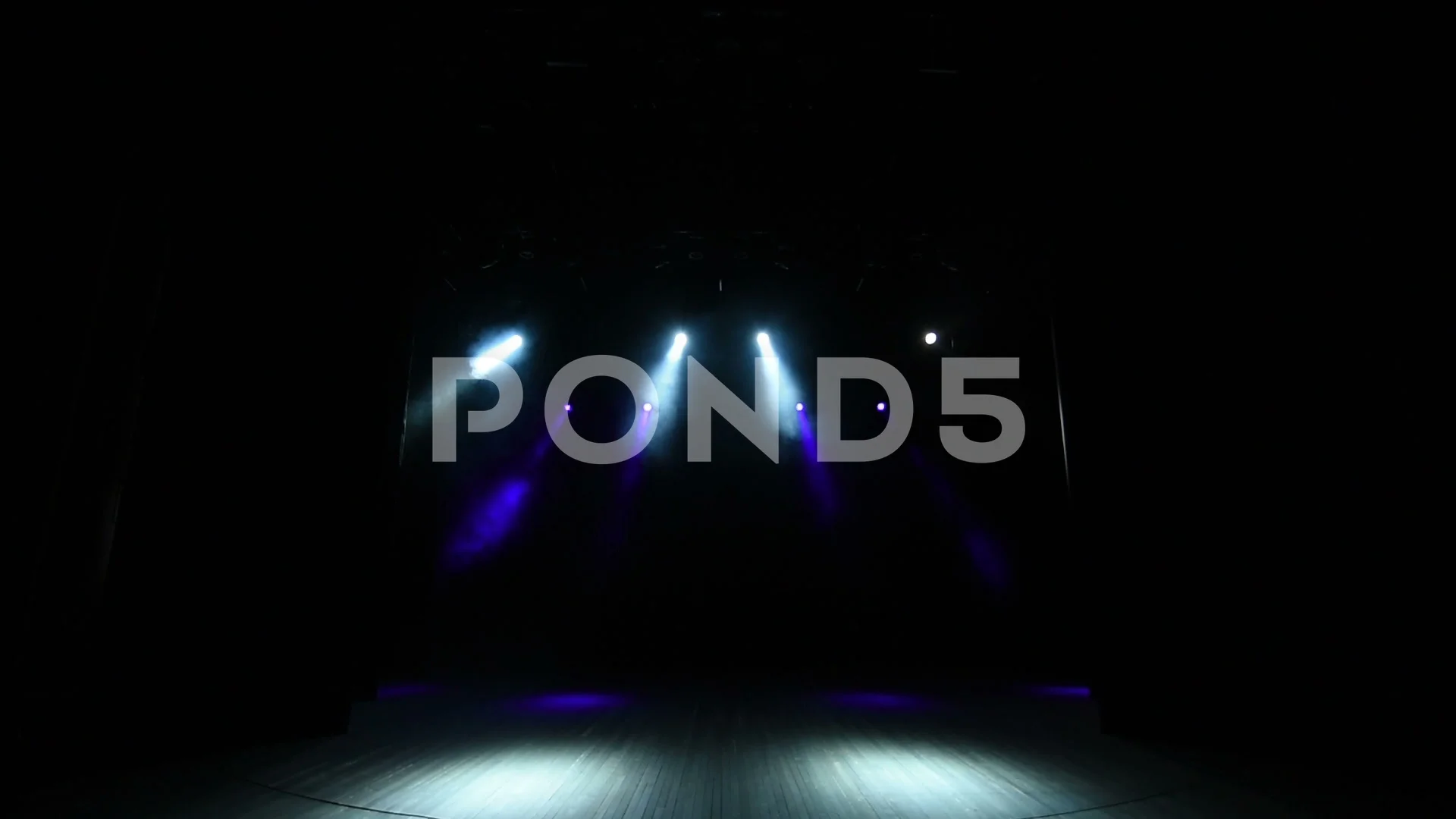 Stage With Lights Hd