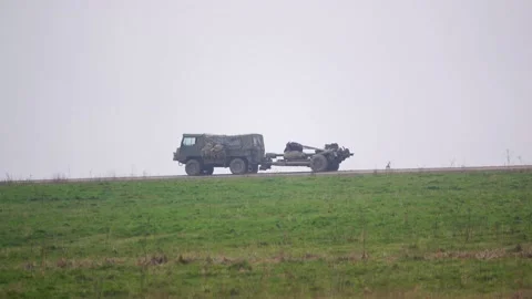 British army Pinzgauer High-Mobility All... | Stock Video | Pond5
