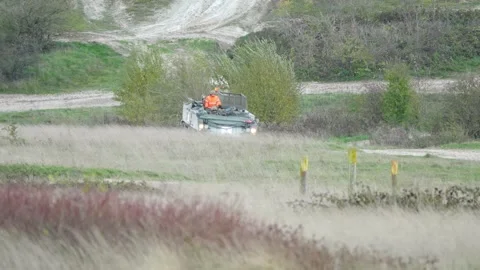 British army REME Bulldog FV432 APC tank... | Stock Video | Pond5