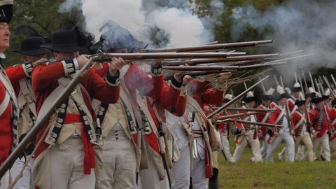 Musket Fire Stock Video Footage | Royalty Free Musket Fire Videos | Pond5