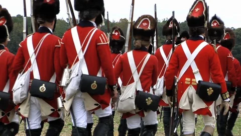 Redcoats Stock Footage ~ Royalty Free Stock Videos | Pond5