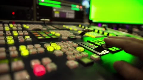 Broadcast Tv Studio Production - Vision ... | Stock Video | Pond5