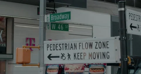 No Pedestrian Signs Stock Videos – Royalty-Free HD & 4K Videos | Pond5