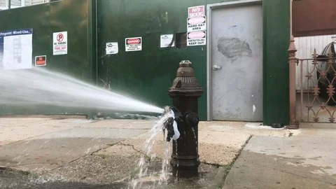 Water Fire Hydrant Stock Video Footage | Royalty Free Water Fire ...