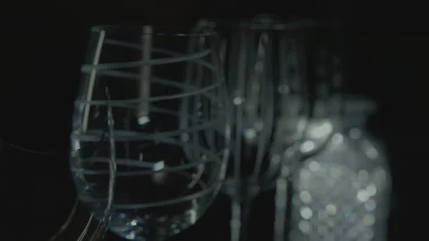Broken Glass (the bar) 1 Low key | Stock Video | Pond5