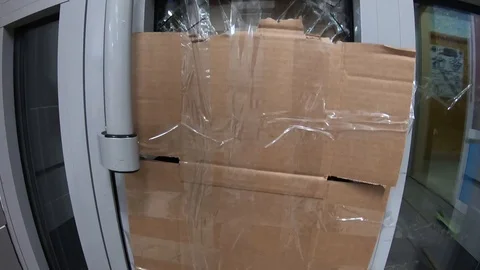 Broken Front Door Stock Video Footage | Royalty Free Broken Front Door ...