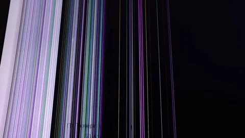 Broken LCD TV monitor. repair of broken ... | Stock Video | Pond5