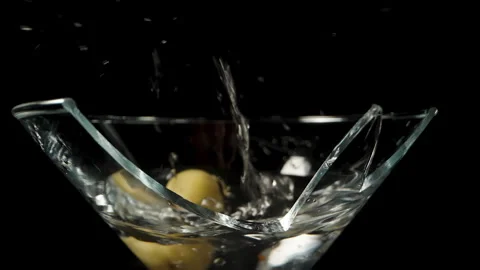 Broken Glass Falling Stock Videos – Royalty-Free HD & 4K Videos