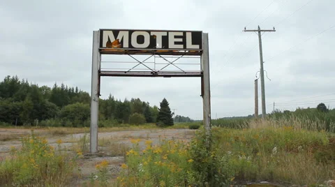 Abandoned Motel Stock Video Footage | Royalty Free Abandoned Motel ...