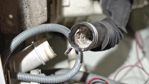 broken old washing machine water pump an... | Stock Video | Pond5