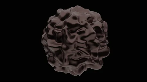 Bronze abstract animation of weightless ... | Stock Video | Pond5