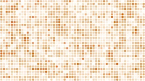 Brown floating cyber squares on white ba... | Stock Video | Pond5