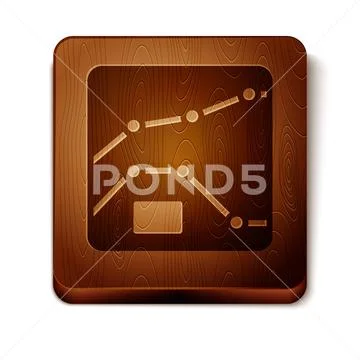 Brown Graph, schedule, chart, diagram, infographic, pie graph icon ...