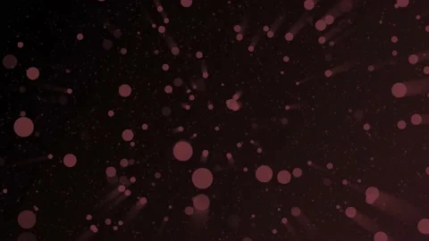 brown particles with brown light rays ba... | Stock Video | Pond5