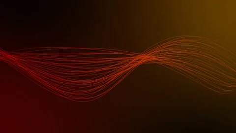 Brown red color line wave motion animate... | Stock Video | Pond5