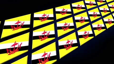 Brunei Flag Animated Background 3d Anima... | Stock Video | Pond5