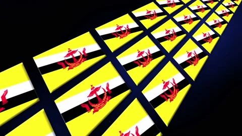 Brunei Flag Animated Background 3d Anima... | Stock Video | Pond5