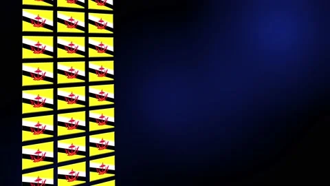 Brunei Flag Animated Background 3d Anima... | Stock Video | Pond5