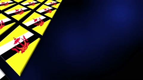 Brunei Flag Animated Background 3d Anima... | Stock Video | Pond5