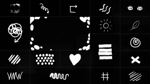 After Effects: Brush Abstract Animations Pack for After Effects #229757236