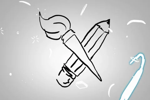 Brush Outline Stock Video Footage | Royalty Free Brush Outline Videos ...