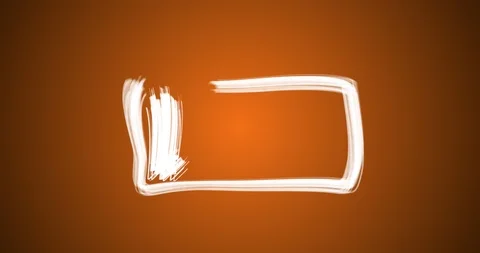Brush drawing. Shaded rectangle Animatio... | Stock Video | Pond5