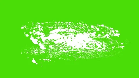 Brush Elements green screen | Stock Video | Pond5