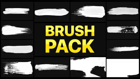 Brush Pack | After Effects ~ After Effects #186583917