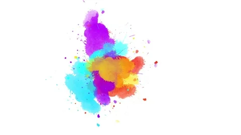 Brush stroke alpha overlay paint flow ci... | Stock Video | Pond5