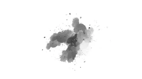 Brush stroke flowing alpha overlay cinem... | Stock Video | Pond5