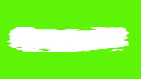 Brush Stroke green screen. Hand Drawn Pa... | Stock Video | Pond5