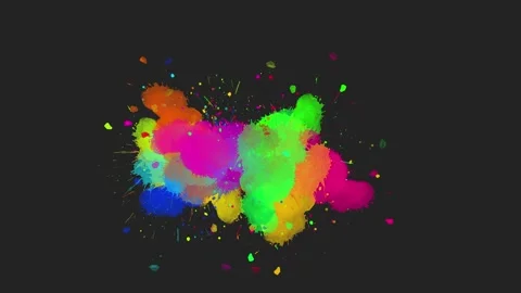 Brush stroke smear alpha overlay cinemat... | Stock Video | Pond5