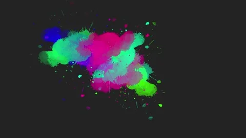 Brush stroke smear alpha overlay cinemat... | Stock Video | Pond5