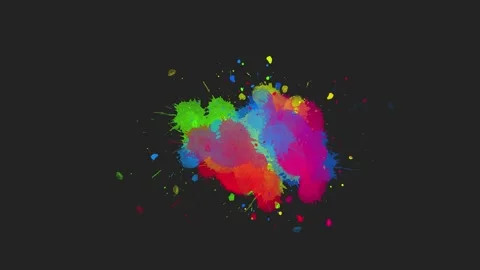 Brush stroke smear alpha overlay cinemat... | Stock Video | Pond5