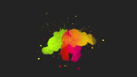 Brush stroke smear alpha overlay cinemat... | Stock Video | Pond5