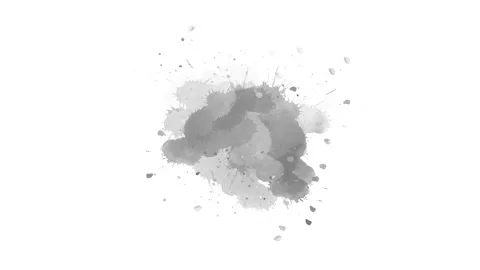 Brush stroke smear alpha overlay cinemat... | Stock Video | Pond5