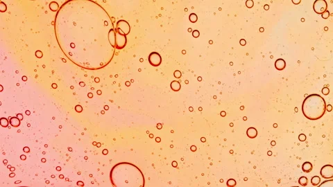 Bubble cluster, cells under a microscope... | Stock Video | Pond5