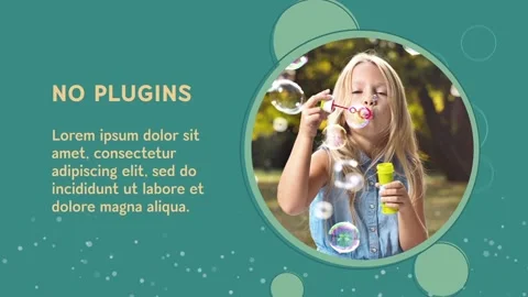 Bubble Slideshow Full HD ~ After Effects Template #252748083