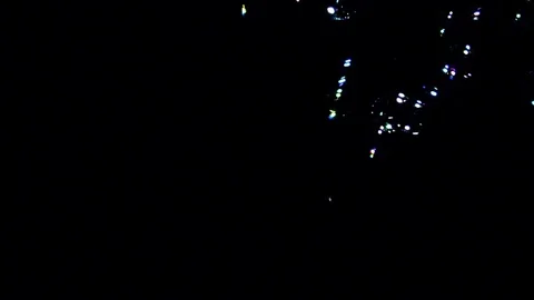 Bubbles falling against black background | Stock Video | Pond5
