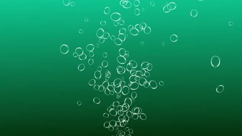 Bubbles moving animation motion graphics | Stock Video | Pond5