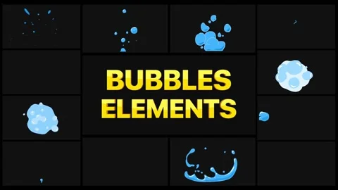 After Effects: Bubbles Pack | After Effects #143379865