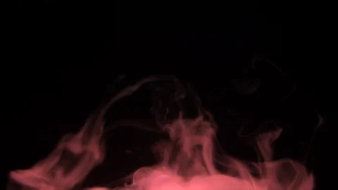 BUBBLING, RED MIST WITH NEGATIVE SPACE A... | Stock Video | Pond5