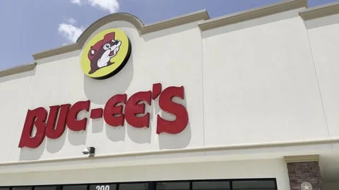 Buc-ee's retail store exterior building ... | Stock Video | Pond5