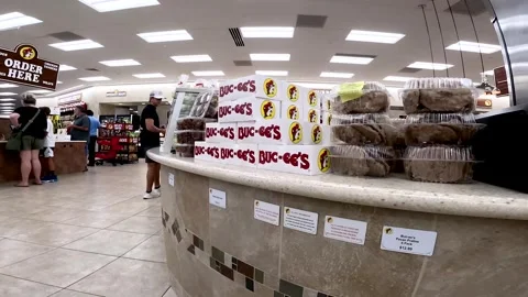 Buc-ee's retail store interior POV fresh... | Stock Video | Pond5