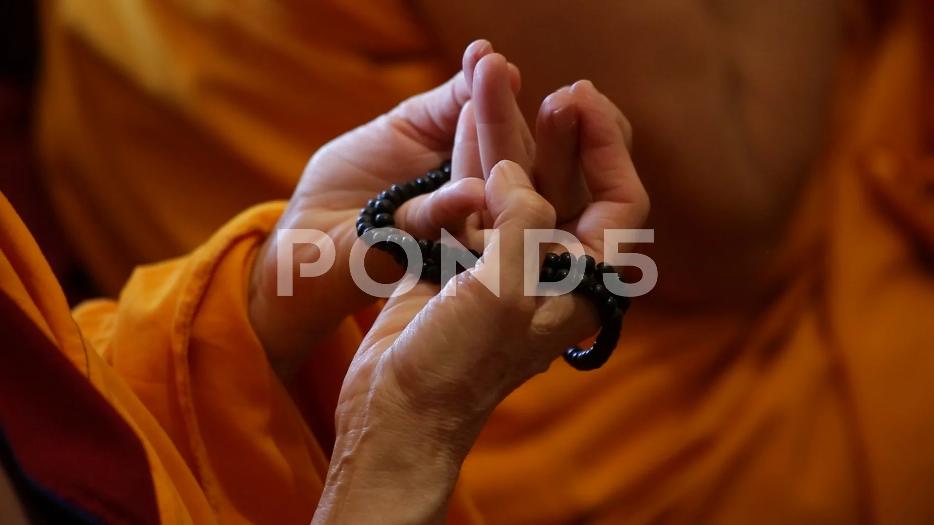 Buddhist Praying Hands