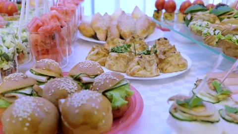 Olive Table Catering Stock Videos – Royalty-Free HD & 4K Videos | Pond5