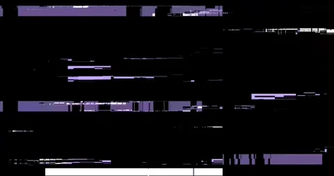 Bug coverage, digital glitch, static noi... | Stock Video | Pond5