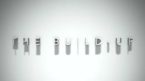 the build up 3D title animation white t... | Stock Video | Pond5