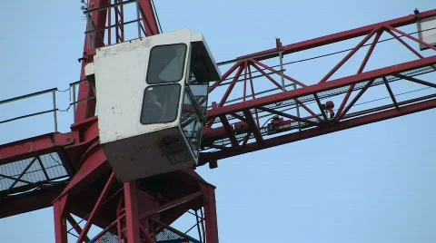 Operator Crane Stock Footage ~ Royalty Free Stock Videos | Pond5